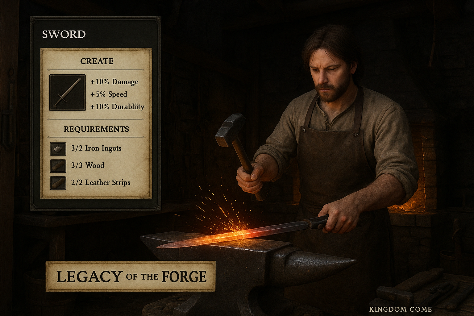 Kingdom come deliverance 2 legacy of the forge le jeu de role medieval