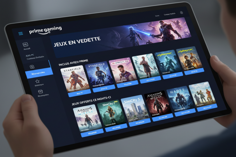 Prime Gaming : des jeux gratuits pour tous les types de gamers